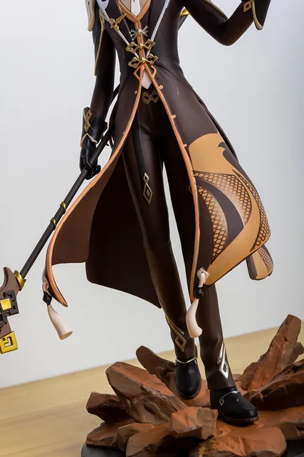 27cm Genshin Impact Zhongli Anime Figure Gk Action Figures, 50% OFF