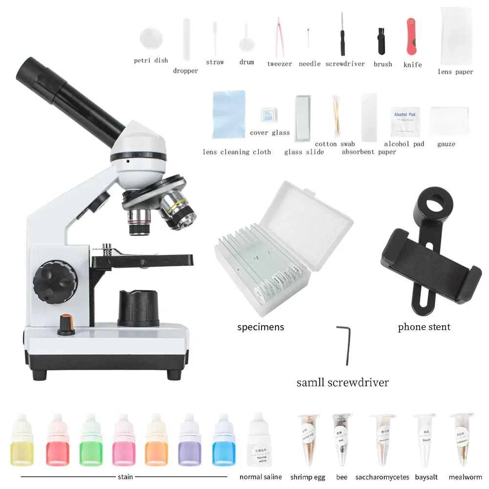 XSP-081-64X-40000-Light-Microscope-Professional-Laboratory-Equipment ...