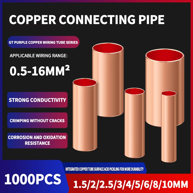 GT-Copper-Connecting-Pipe-Connection-Tube-Wire-Connector-Cold-Crimping ...