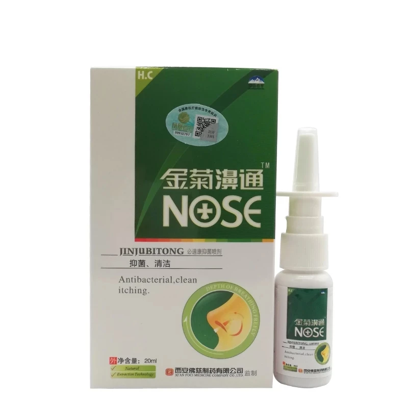 10pcs-Rhinitis-Nose-Spray-20ML-Antibacterial-Spray-Nasal-Cure-Rhinitis ...