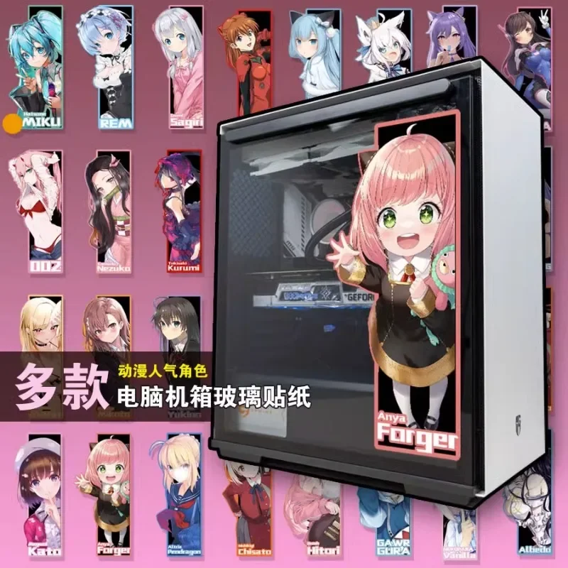 Pegatina-de-Anime-Hatsune-Miku-ACG-girl-para-funda-de-computadora ...