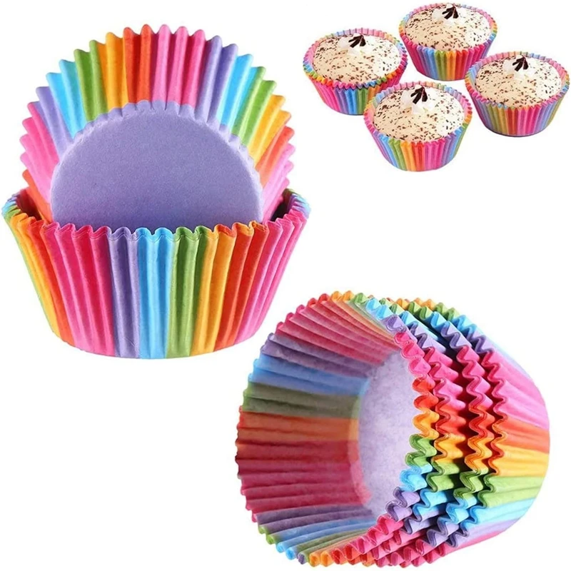 100Pcs-Cake-Paper-Cup-Mini-Cupcake-Cups-Cake-Cupcake-Baking-Muffin-Box ...