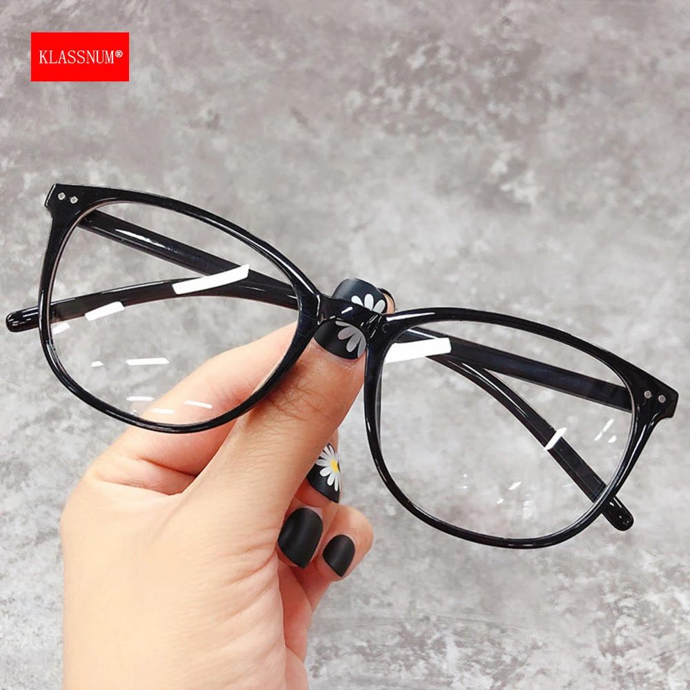 KLASSNUM-Women-Ultralight-Anti-blue-Light-Glasses-Transparent-Oversize ...