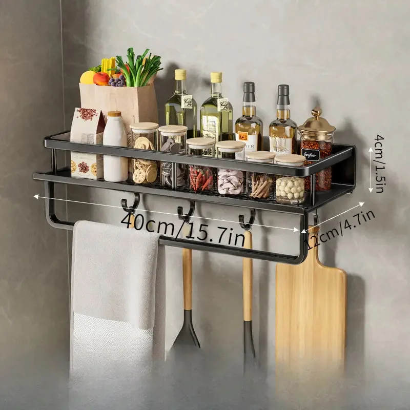 Multifunctional-Kitchen-Storage-Rack-Seasoning-Storage-Rack-Wall ...