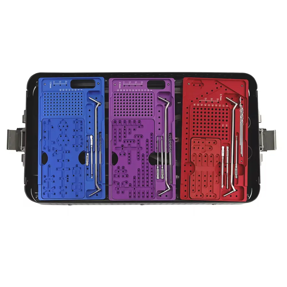 Mini Fragment Bone Trauma Locking Plate Set Orthopedic Surgical ...