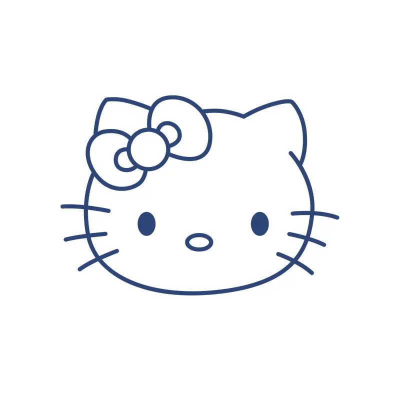 Hello Kitty Face Pattern