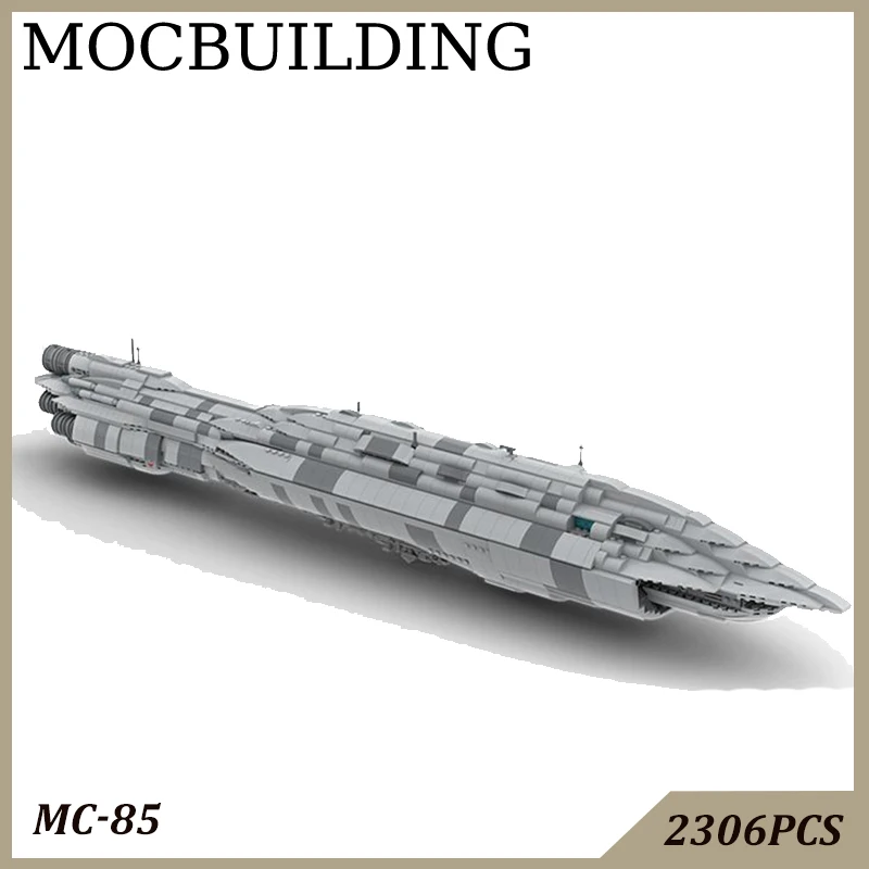 1-4000-Scale-Spaceship-MC-85-MOCBUILDING-Blocks-Bricks-Display-Model ...