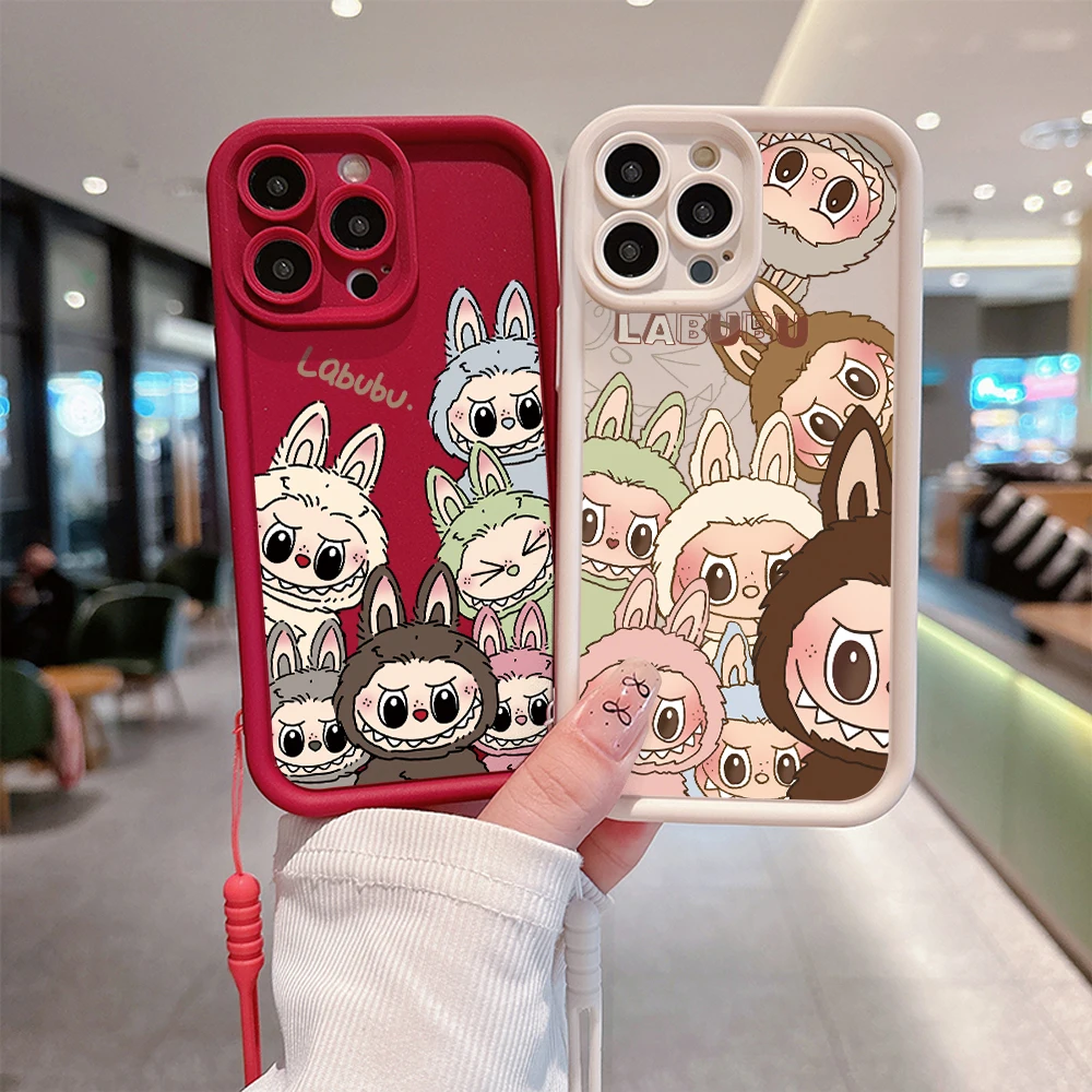 New-Kawaii-Cute-Labubu-Phone-Case-for-IPhone-15-14-13-12-11-Pro-Max ...