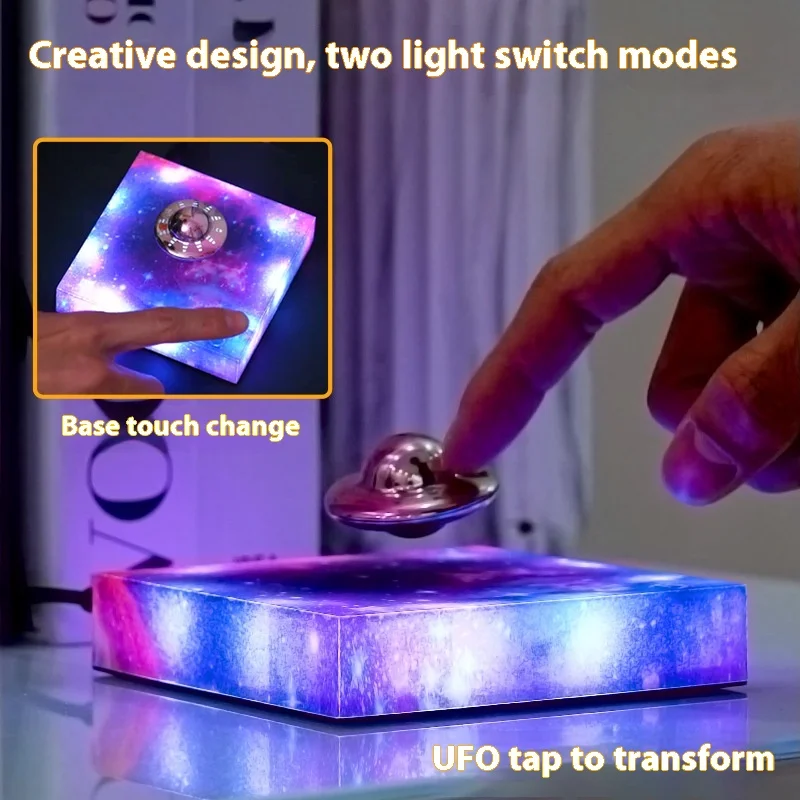 Magnetic-Levitation-Decorative-Rotating-Luminous-Floating-UFO-Lamp-RGB ...