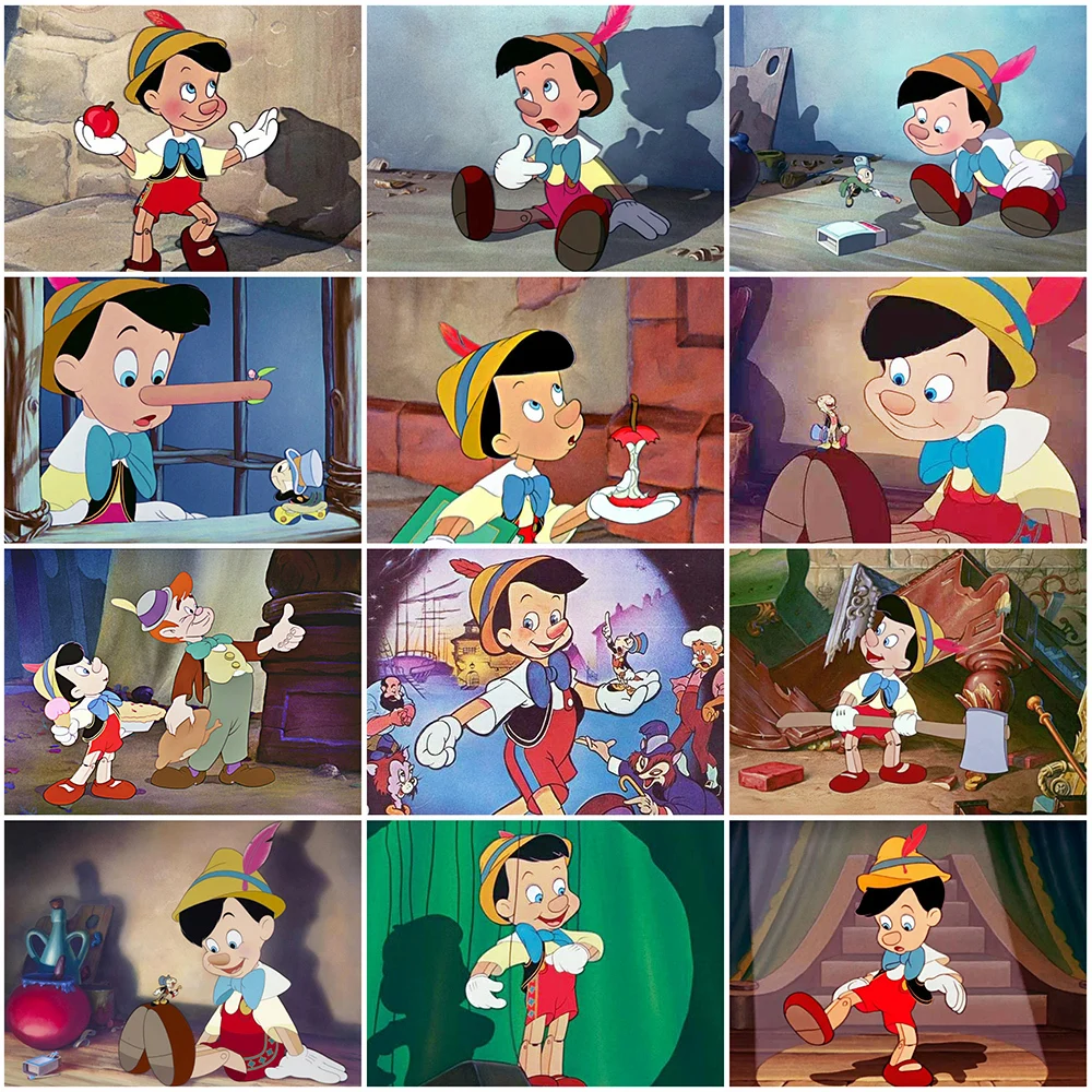 Disney-5D-Diamond-Mosaic-Pinocchio-New-Collection-Embroidery-Boy-Kid ...