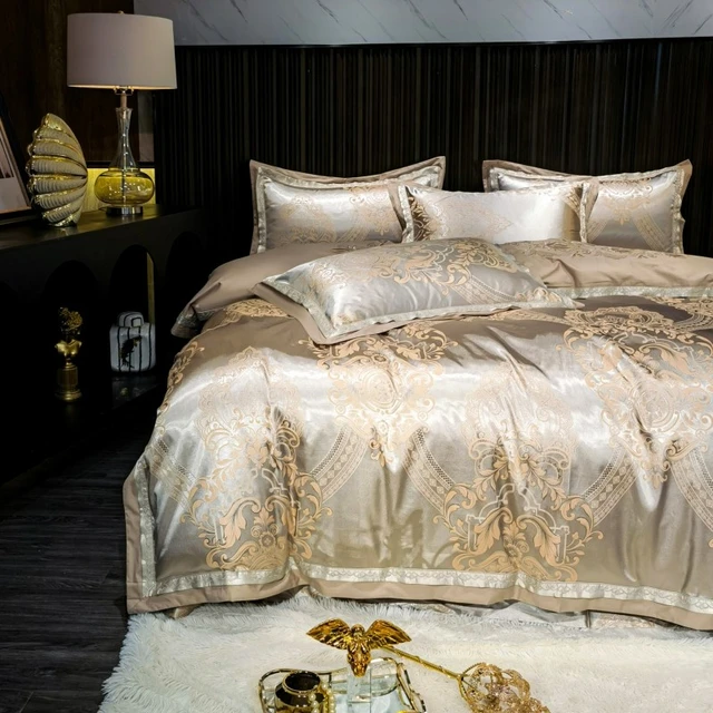 Siver Gold Bedding