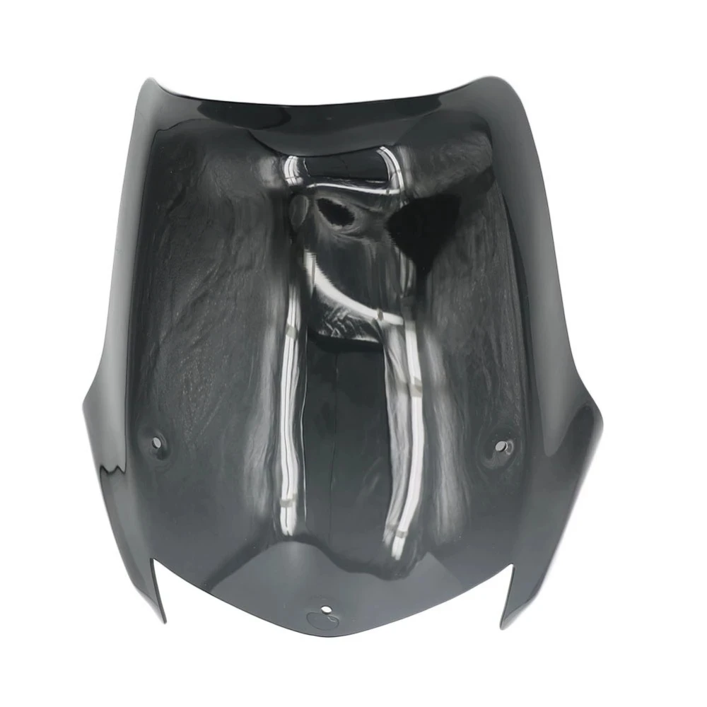 Black-Motorcycle-Windshield-Wind-Screen-Wind-Shield-Screens-Deflectors ...