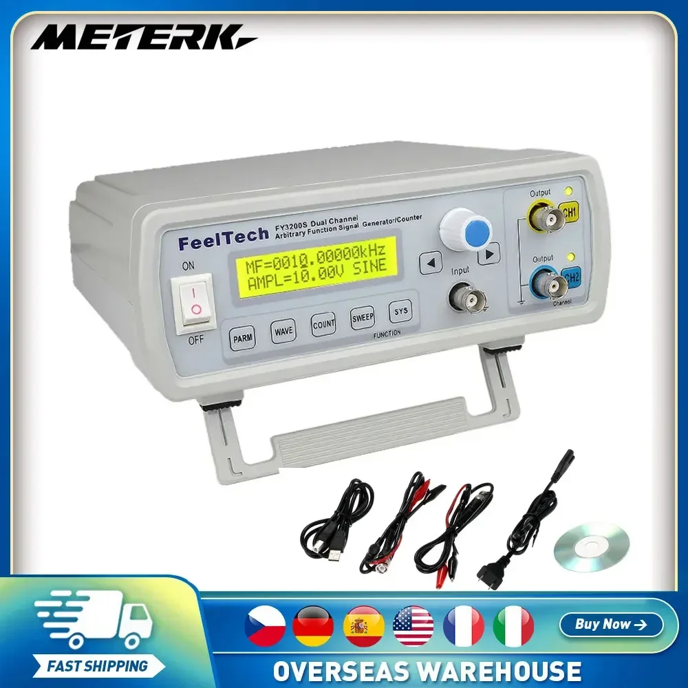 Digital-DDS-Function-Generator-Dual-channel-12Bits-250MSa-s-Sine-Wave ...
