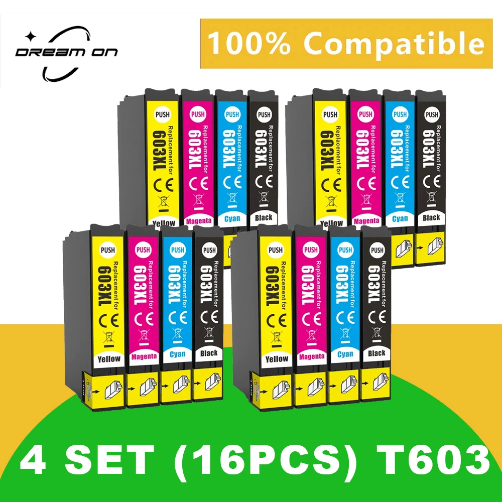 603XL-T603-Compatible-Ink-Cartridge-603-XL-E603-For-Epson-XP-2100-2105 ...