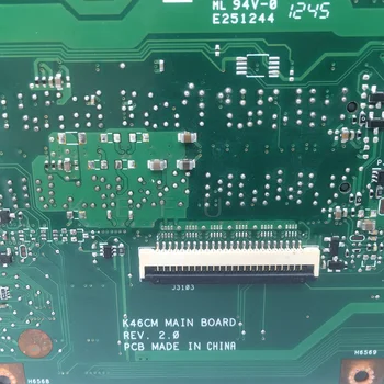 K46CM Mainboard For ASUS K46C E46C S46C A46C P46C K46CB K46CA S405C ...