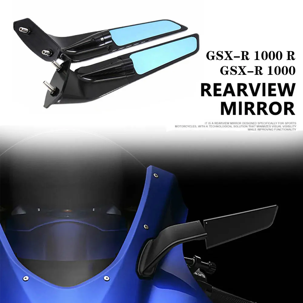 Motorcycle Mirrors For Suzuki GSX-R1000 GSX-R1000R 2017-2025 Stealth ...