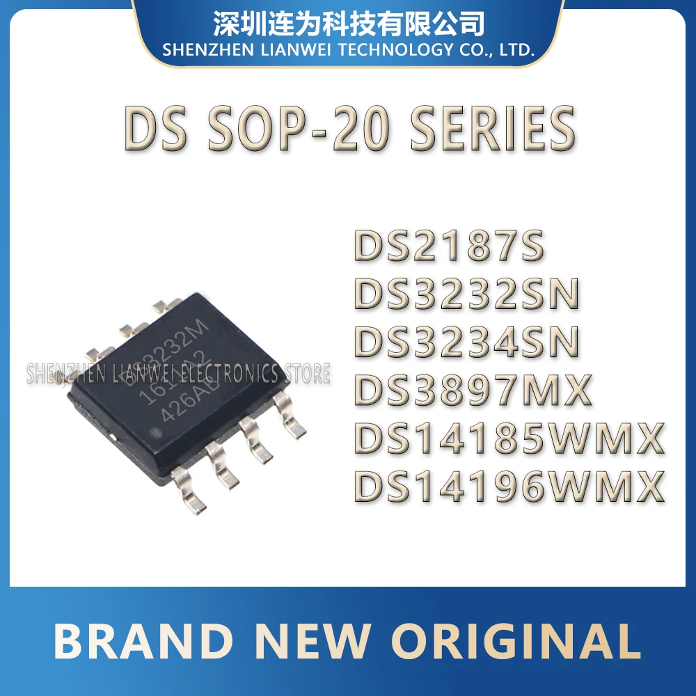 DS2187S-DS3232SN-DS3234SN-DS3897MX-DS14185WMX-DS14196WMX-DS2187-DS3232 ...