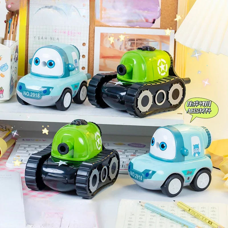 Creative-Tank-Car-Pencil-Sharpener-Children-Pencil-Sharpener-Hand ...