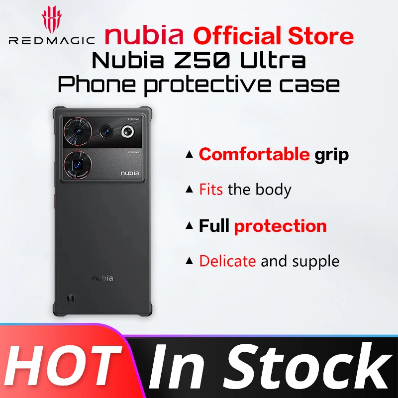 Funda protectora Original Nubia Z50 Ultra, protección Premium