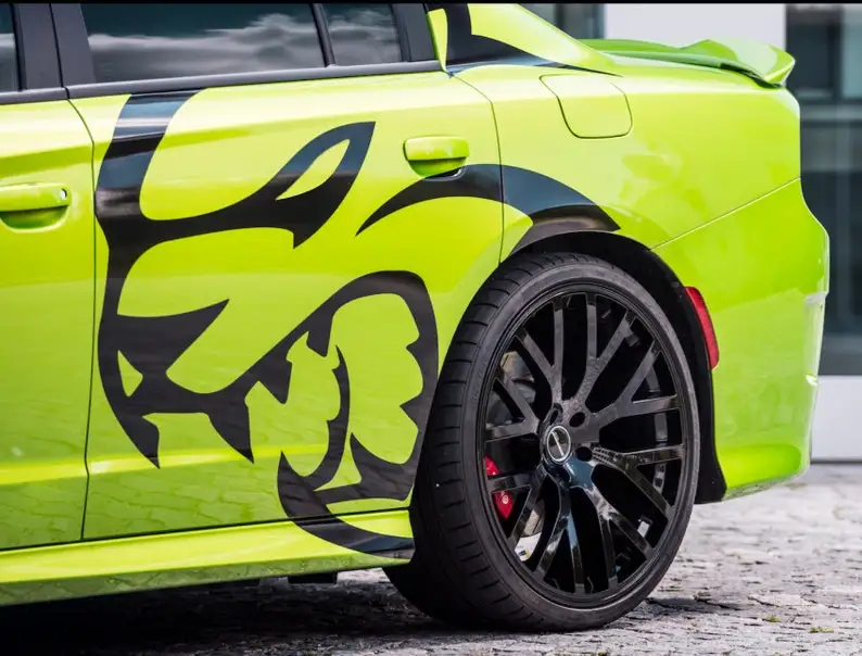 Hellcat Logo Decal Kit Wrap Mogul Premium Vinyl Wraps, 54% OFF