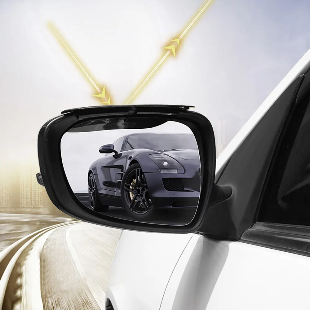 2pcs-Car-Rearview-Mirror-Rain-Eyebrow-Visor-Carbon-Fiber-Clip-on-Visor ...
