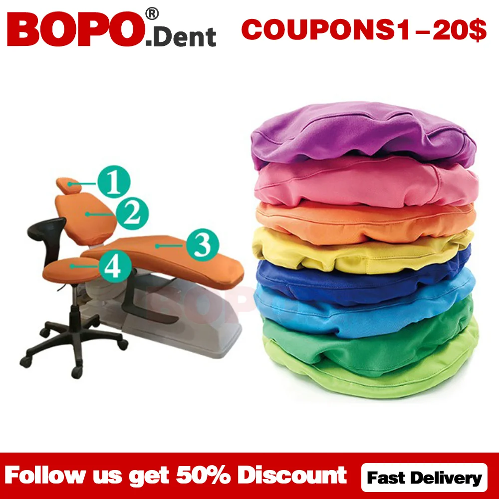 PU-couro-cadeira-odontol-gica-capa-el-stica-Dustproof-imperme-vel ...