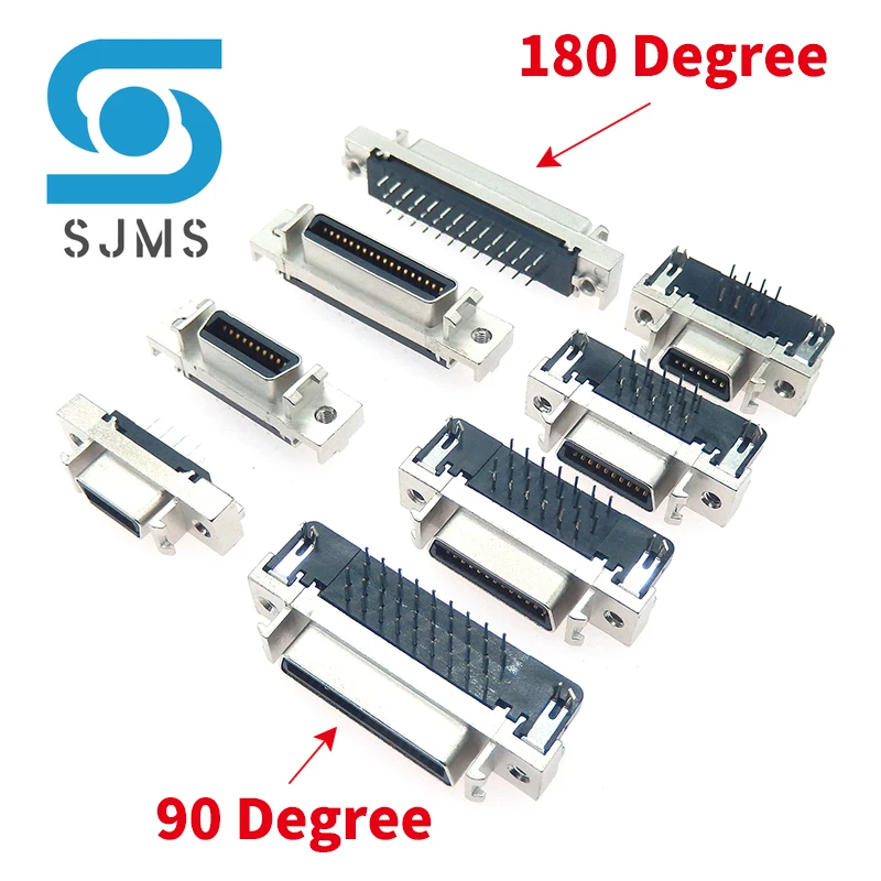 SCSI-Connector-MDR-Servo-driver-HPCN-Slot-Type-14-20-26-36-50-pin ...