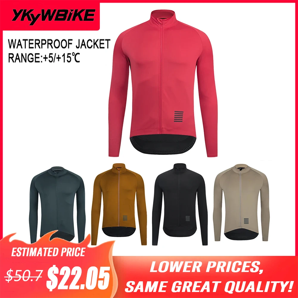 YKYWBIKE Waterproof Cycling Jacket 55% off Men Rainproof MTB Bike Wind ...