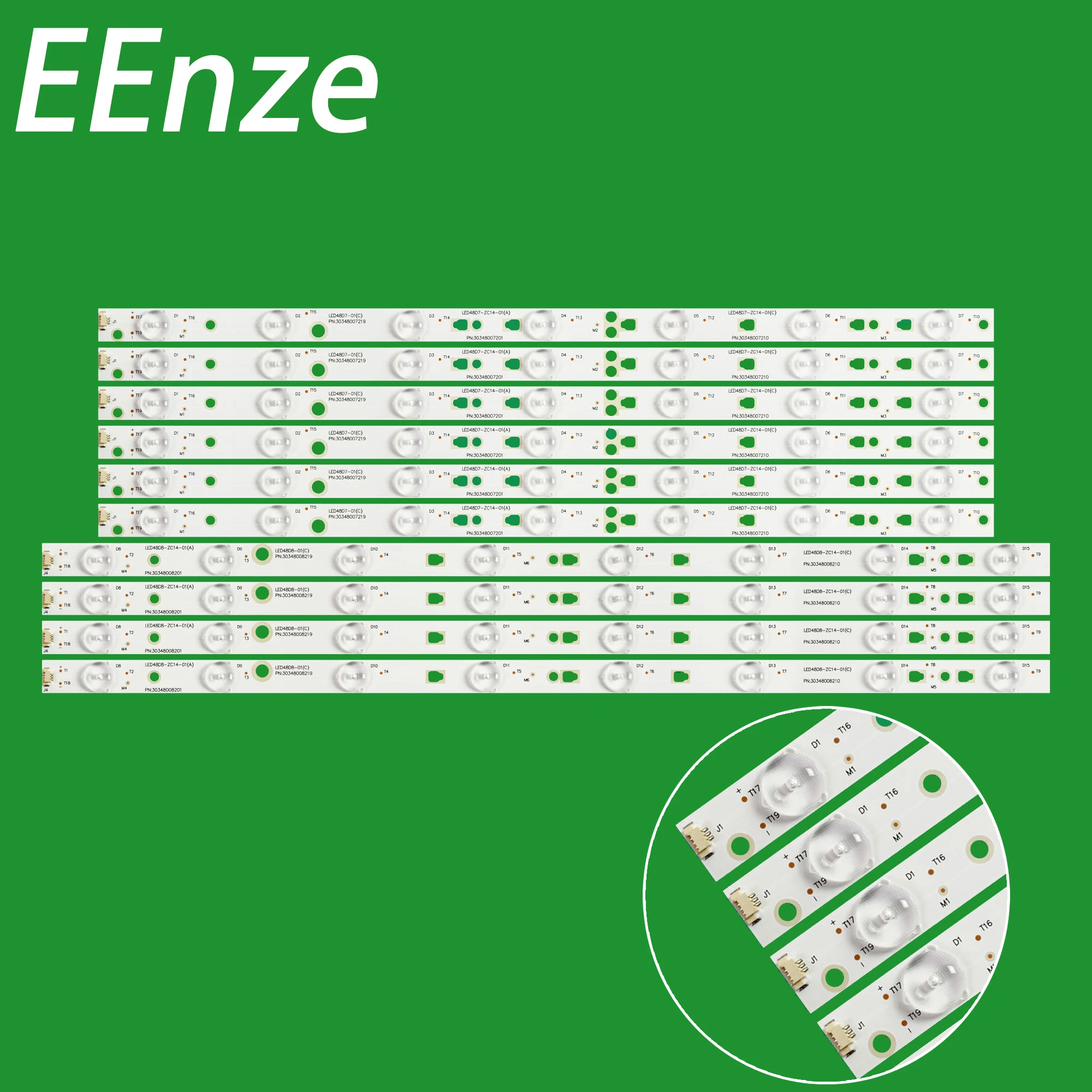 LED-Backlight-for-Ple-4803-Ple-4803fhd-48K5-LE48M33S-LE48M50S-LD48U3300 ...