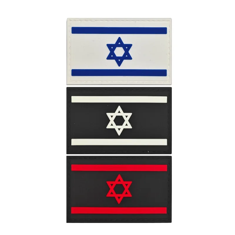 Israeli-National-Flag-Patches-Embroideried-Military-Uniform-Tactical ...