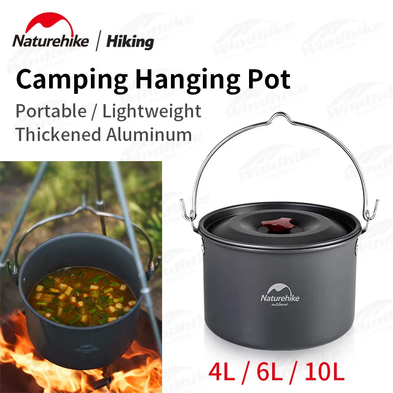 Naturehike-4L-Camping-Cookware-Pot-Picnic-Tableware-For-Tourism-4-6 ...