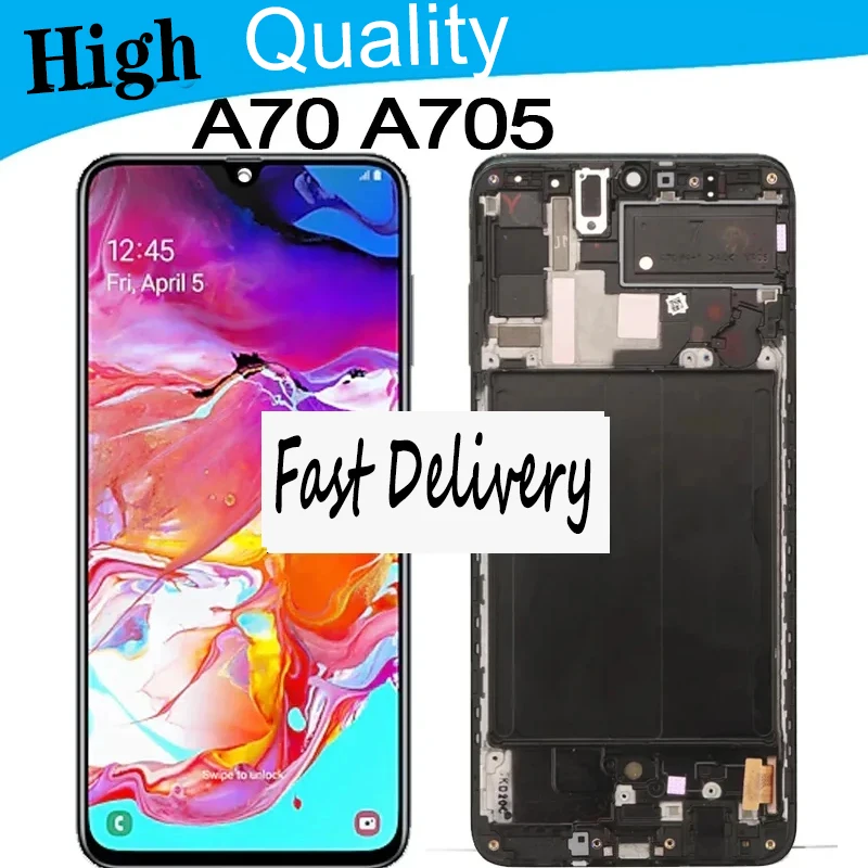 6-7-High-Quality-AMOLED-LCD-Replacement-for-Samsung-A70-Touch-Screen ...