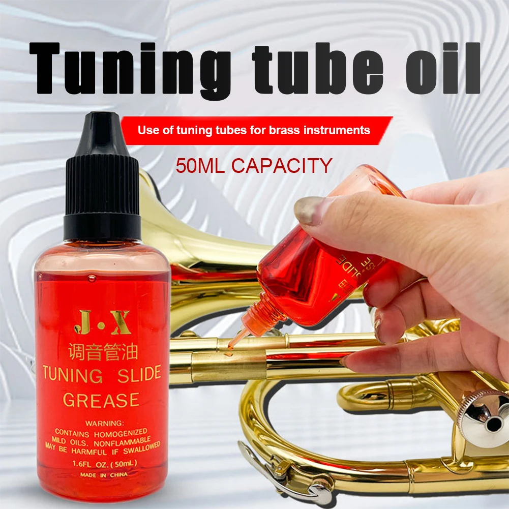 50ml/Bottle Guitar String Lubricant Tuning Tube Red Oil Tuning Slide ...
