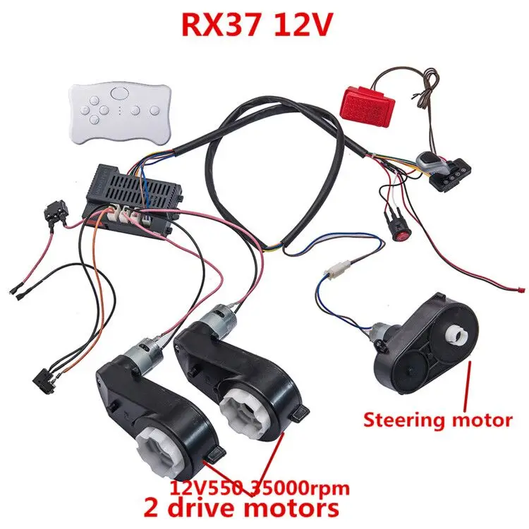 2022-FULL-SET-RX-37-RX37-12V-24V-Child-electric-car-DIY-accessories ...