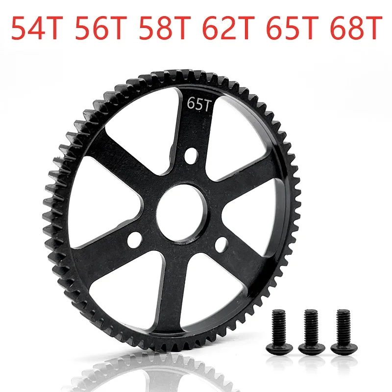Harden Steel 54T 56T 58T 62T 65T 68T Main Spur Gear 0.8M 32P 3960 for ...