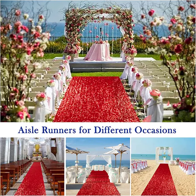 Wedding floor runners 60 photos - Astyledwedding.com