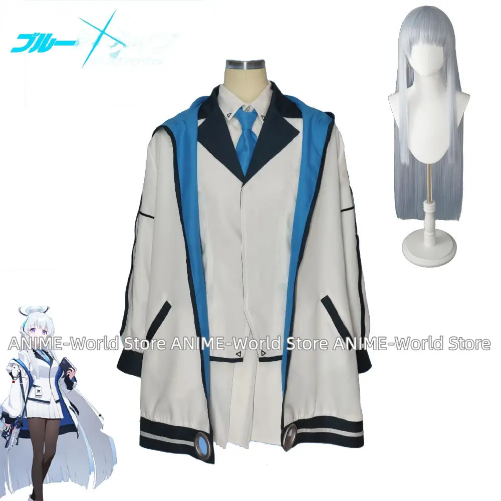 Ushio Noa Cosplay Costume Game Blue Archive Cosplay Dress JK Suit ...
