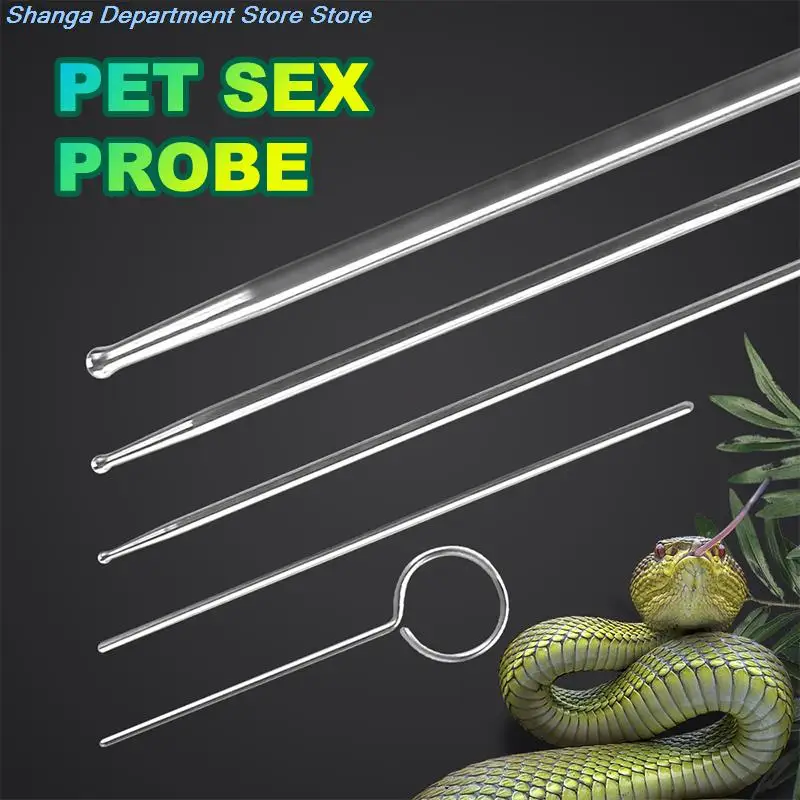 Snake Probe Kit 6 Pieces Round Ball Tip Professional Reptiles Snake ...