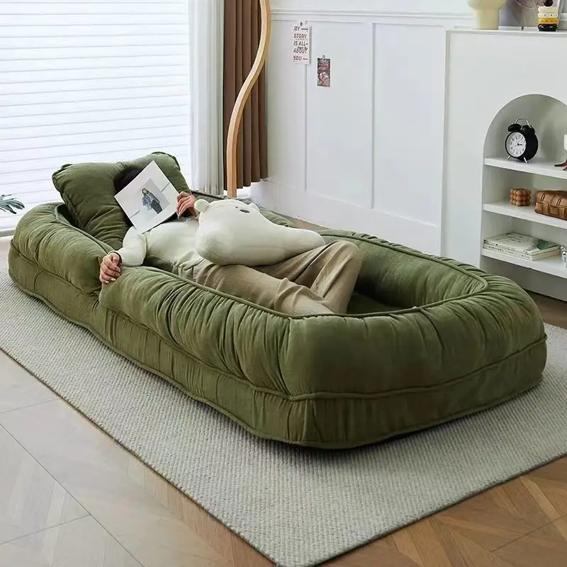 Human-sleeping-giant-dog-house-lazy-human-sofa-bed-balcony-bedroom ...