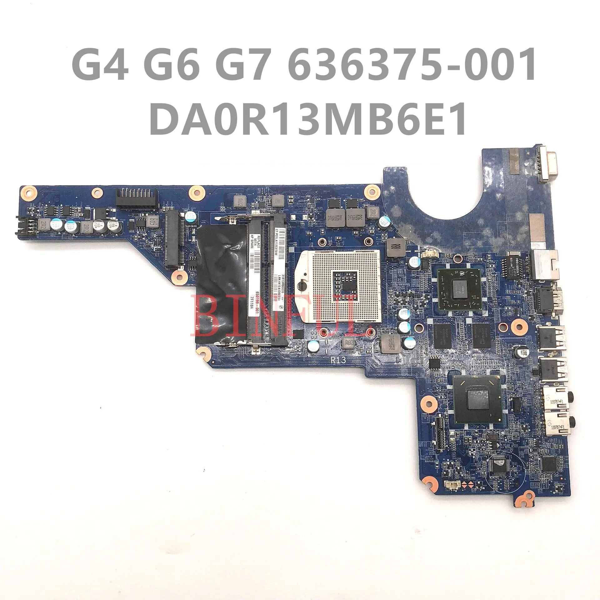 636375-001-650199-001-For-HP-G4-1000-G4-G6-G7-Motherboard-DA0R13MB6E1 ...