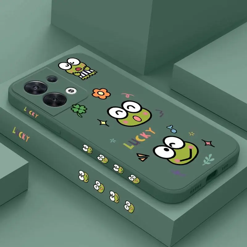 Happy-Frog-funda-de-silicona-para-tel-fono-carcasa-para-OPPO-Reno-8-8T ...