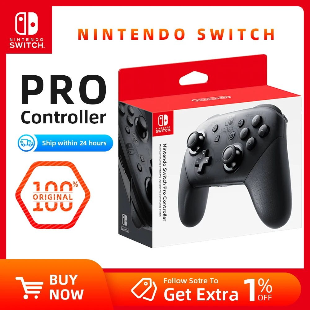 Nintendo switch pro controlador bluetooth 3.0 e construir em nfc sem fio controlador de jogo ...