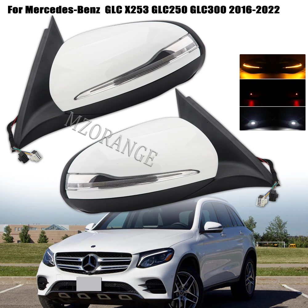Side-Rearview-Mirror-Assembly-with-Blind-Spot-for-Mercedes-Benz-GLC ...