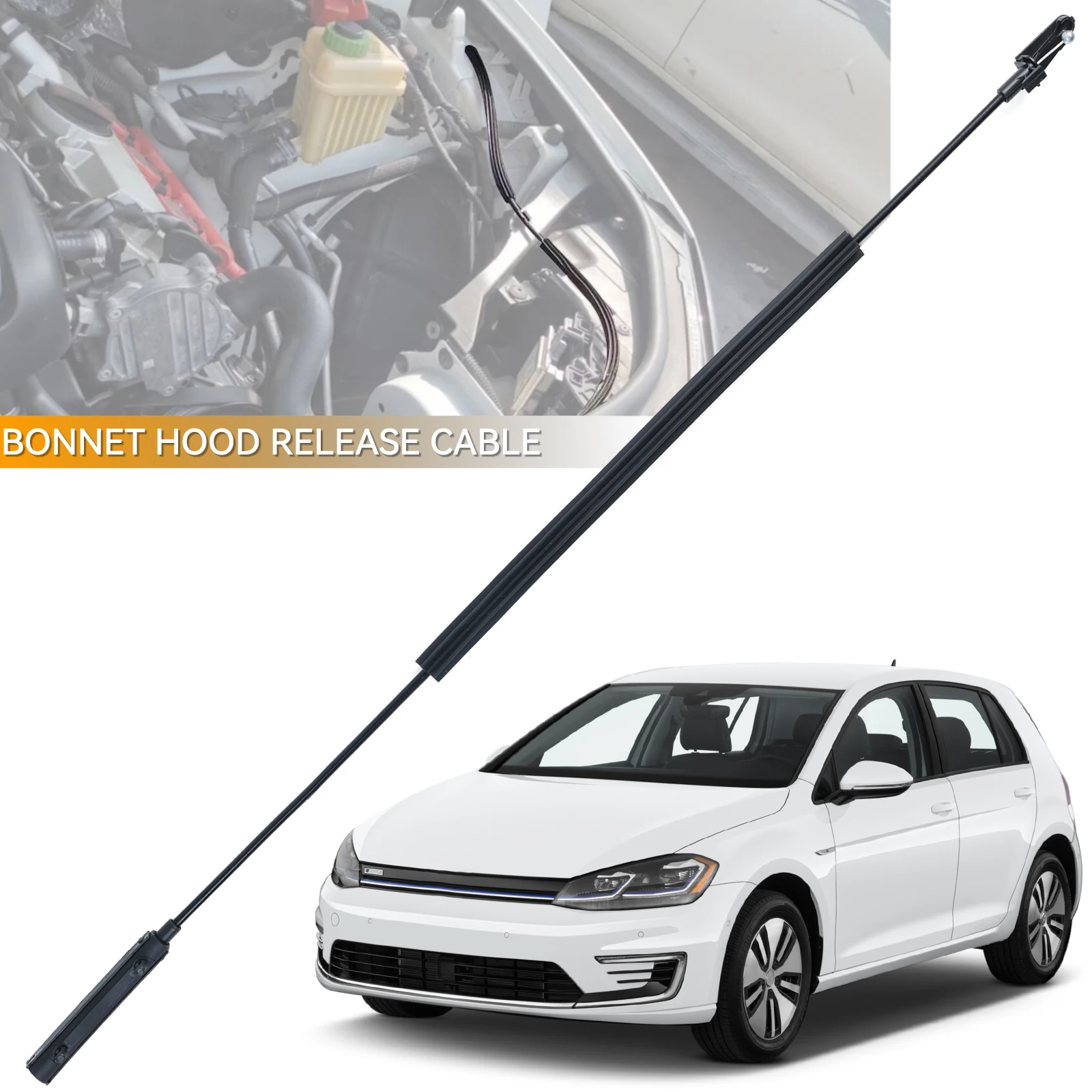 For VW Golf MK7 2013 - 2018 Passat 2015 - Car Front Bonnet Hood Latch ...