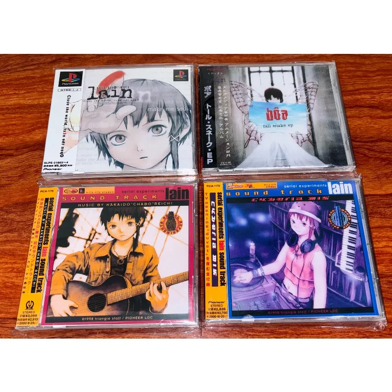 CD de Música de la Serie Serial Experiments Lain para PS1, un Conjunto ...