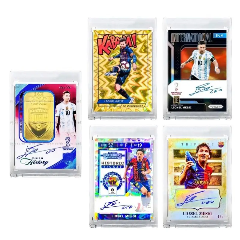 Ultimate Fan Art 1/1 Messi Signature Golden Card Trendy Exclusive DIY ...