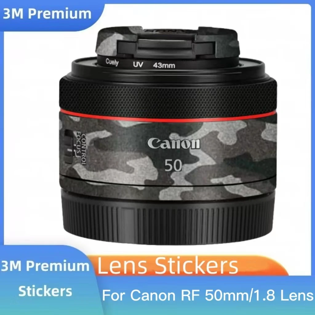 For-Canon-RF-50mm-F1-8-STM-Decal-Skin-Vinyl-Wrap-Film-Camera-Lens-Body ...