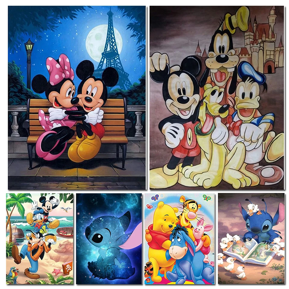 Diamond Paintings Disney Mickey | Diamond Painting Mickey Mouse ...