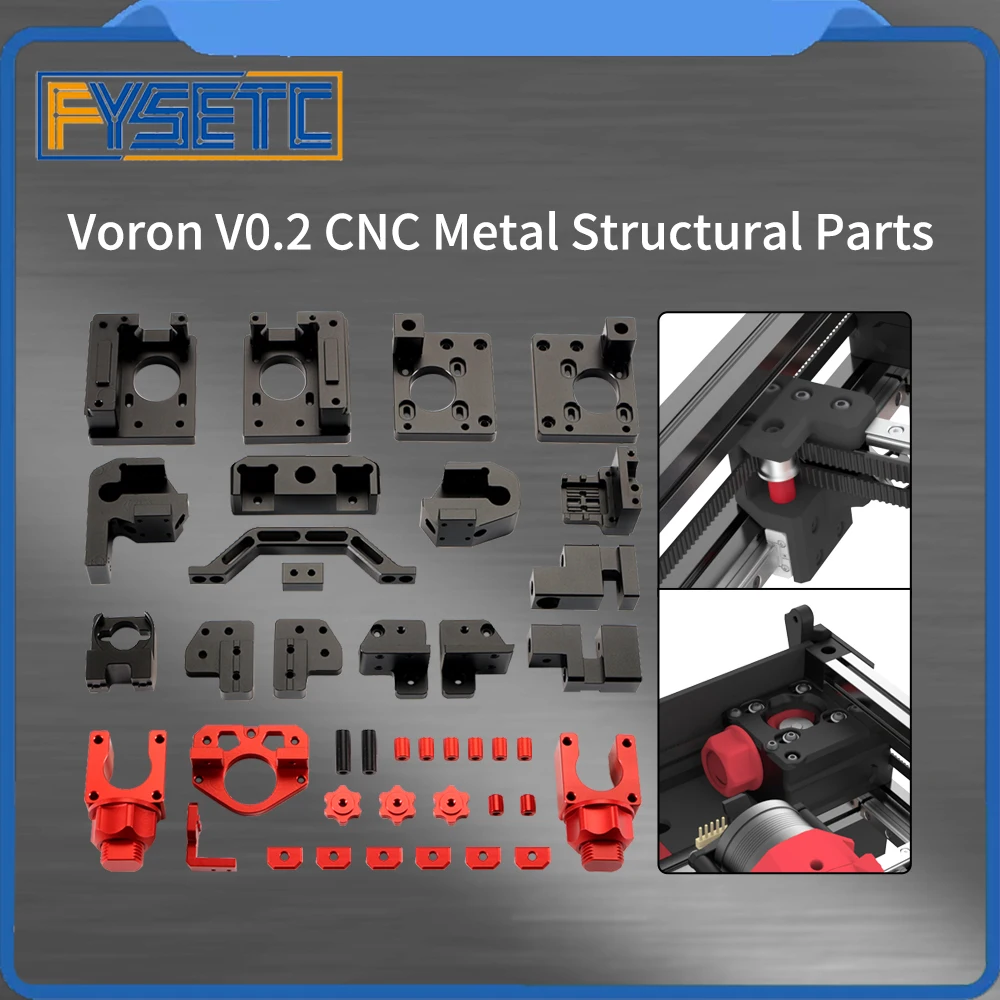 Voron V0.2 CNC Machined Metal Full part Upgraded Aluminum Alloy Frame ...
