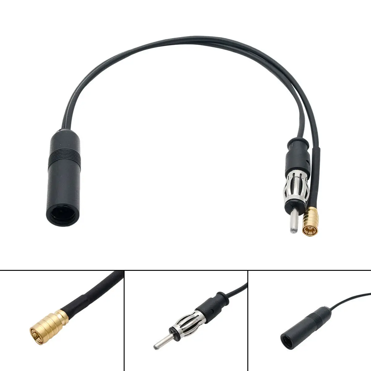 Dab FM/AM Car Radio Vehicle Active Plug Accessory Aerial Wireless SMB ...